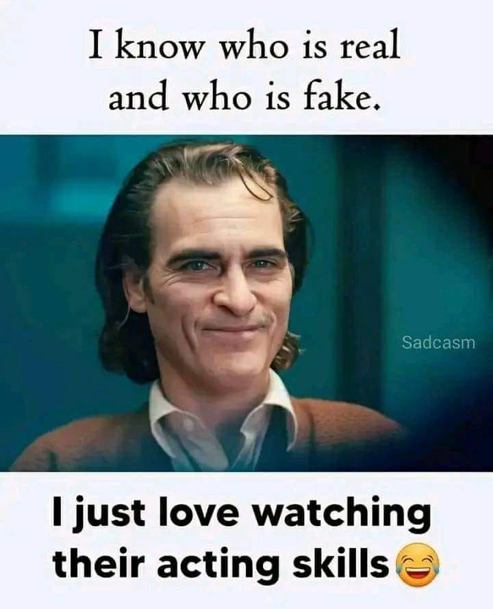 I Know Who Is Real And Who Is Fake Pictures, Photos, and Images for ...