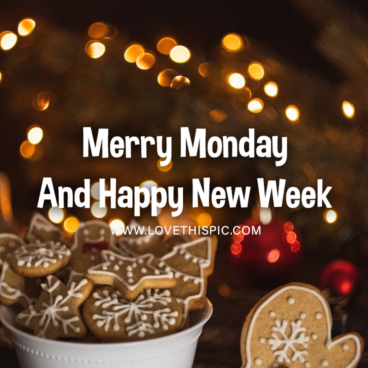 Gingerbread Cookies Merry Monday Greeting Pictures, Photos, and Images ...