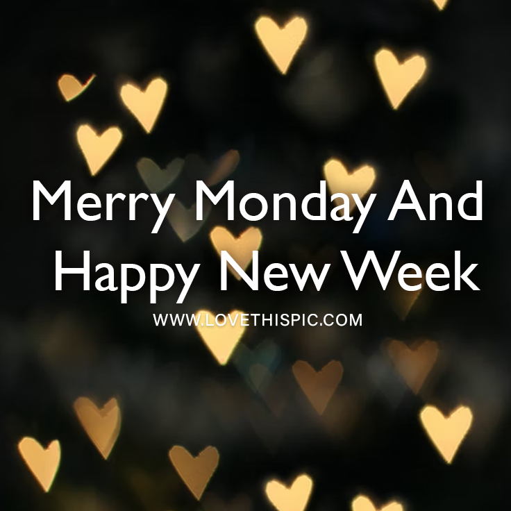 Bokeh Heart - Merry Monday And Happy New Week Pictures, Photos, and ...
