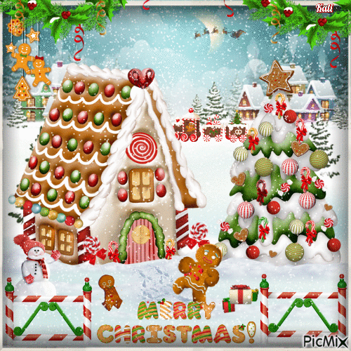 Dancing Gingerbread Merry Christmas Gif Pictures, Photos, and Images ...