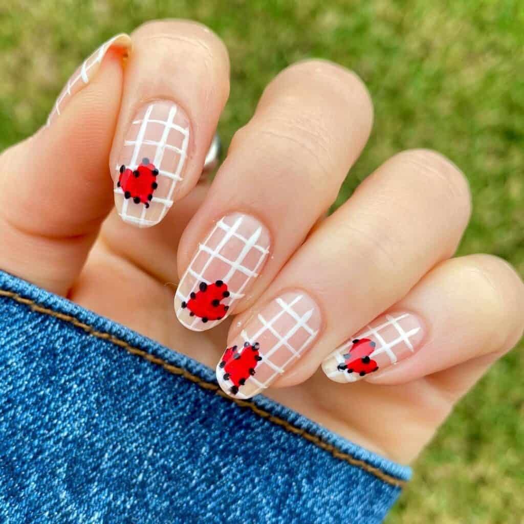 Patch Heart Nails, Pictures, Photos, and Images for Facebook, Tumblr ...