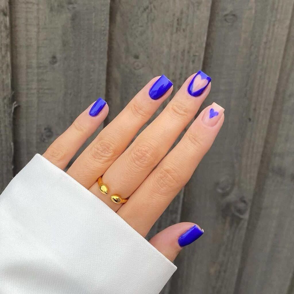 Blue Valentine's Day Manicure Pictures, Photos, and Images for Facebook ...