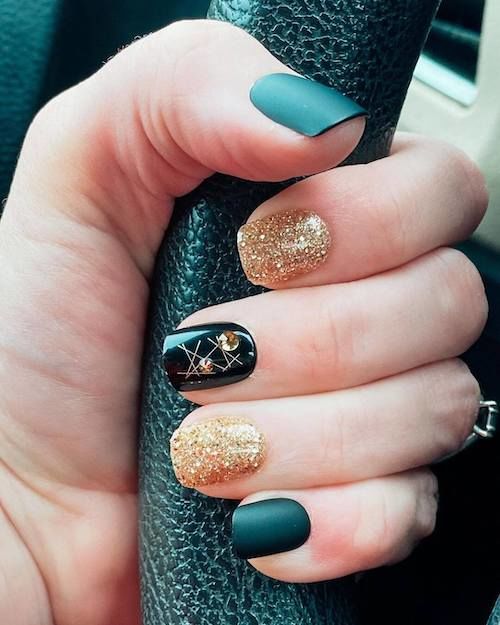 Gold Line Nails Pictures, Photos, and Images for Facebook, Tumblr ...