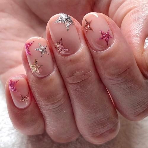 Short Pink Star Nails Pictures, Photos, and Images for Facebook, Tumblr ...