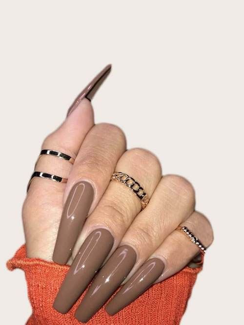 Long Coffee Nails Pictures, Photos, and Images for Facebook, Tumblr ...