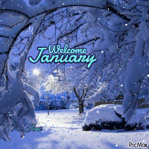 Welcome January Falling Snow Gif Pictures, Photos, and Images for ...