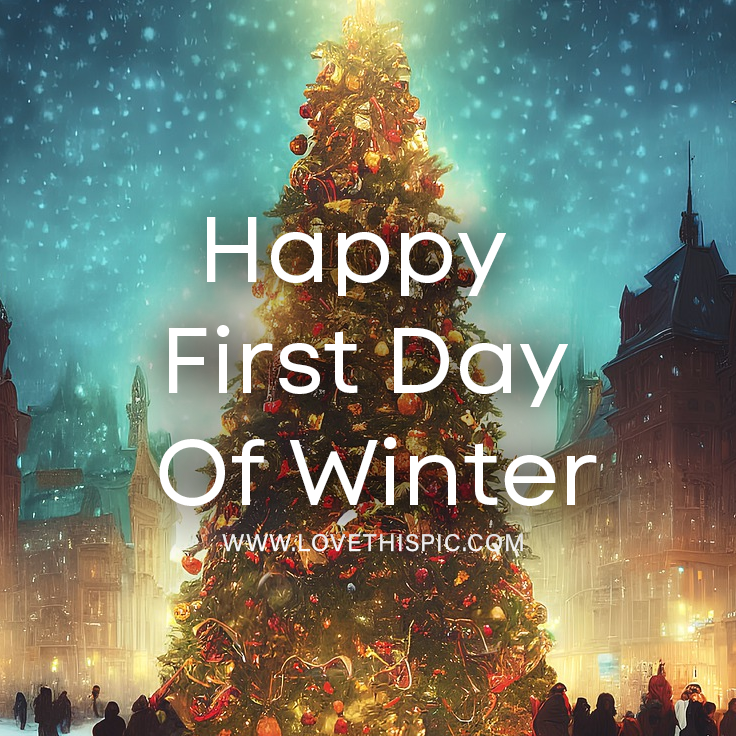 Christmas Tree Town - Happy First Day Of Winter Pictures, Photos, and ...
