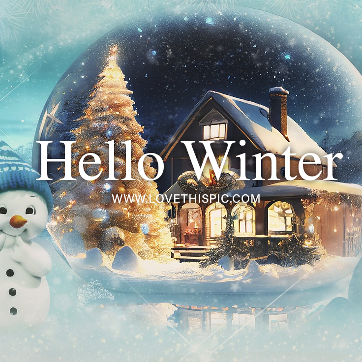 Town In Snowglobe - Hello Winter Pictures, Photos, and Images for ...
