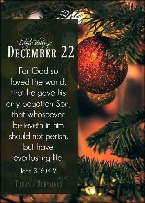 Today's Blessing, December 22 Pictures, Photos, and Images for Facebook ...