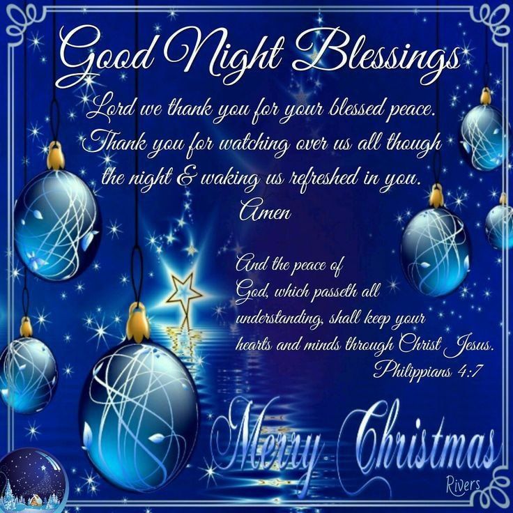 Good Night Blessings: Lord We Thank You For Your Blessed Peace ...