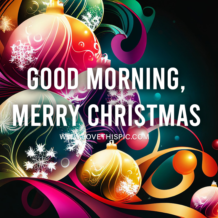 Decor Ornament Good Morning Merry Chrismas Quote Pictures, Photos, and ...