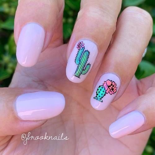 Lavender Cactus Nails Pictures, Photos, and Images for Facebook, Tumblr ...