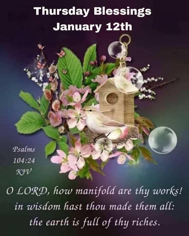 Thursday Blessings For January 12th Pictures, Photos, and Images for Facebook, Tumblr, Pinterest ...