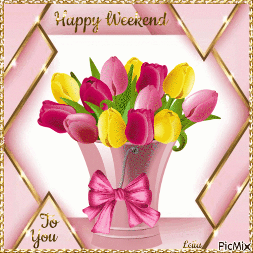 Happy Weekend To You With Flowers Pictures, Photos, and Images for ...