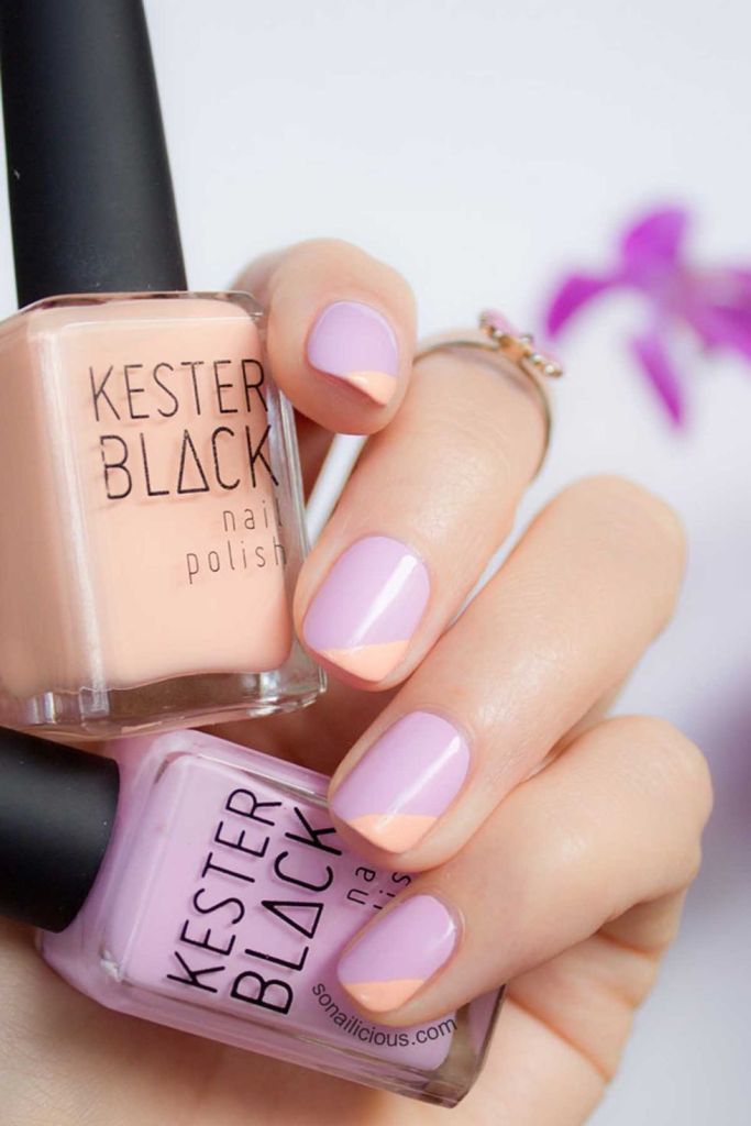 Pastel Colorblock Manicure Pictures, Photos, and Images for Facebook ...