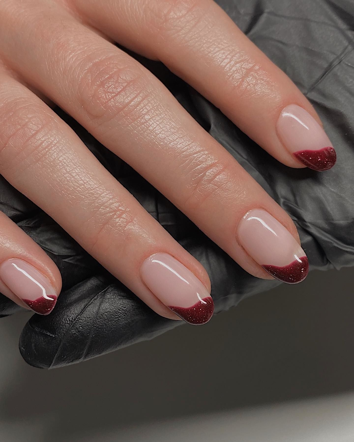 Beautiful Subtle Glitter Tip Nails Pictures, Photos, and Images for ...