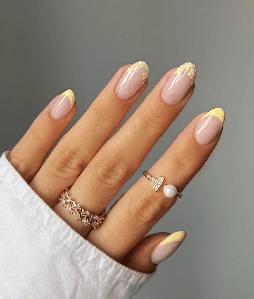 Yellow Tip Nails Pictures, Photos, and Images for Facebook, Tumblr ...