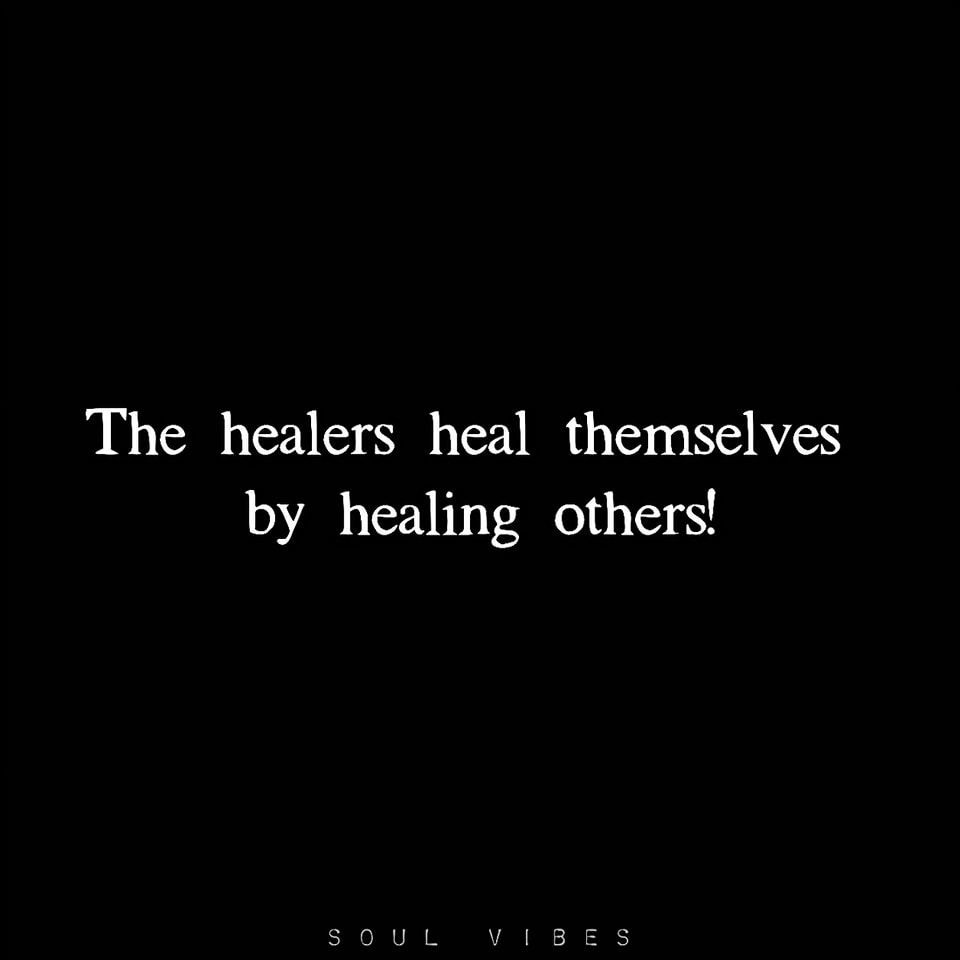 The Healers Heal Themselves By Healing Others. Pictures, Photos, and ...