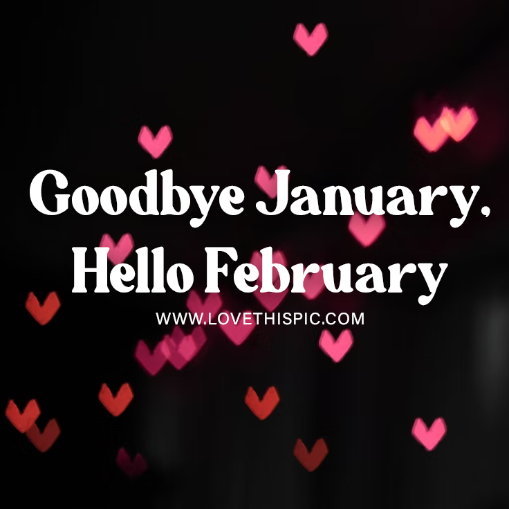 Little Light Hearts - Goodbye January, Hello February Pictures, Photos ...