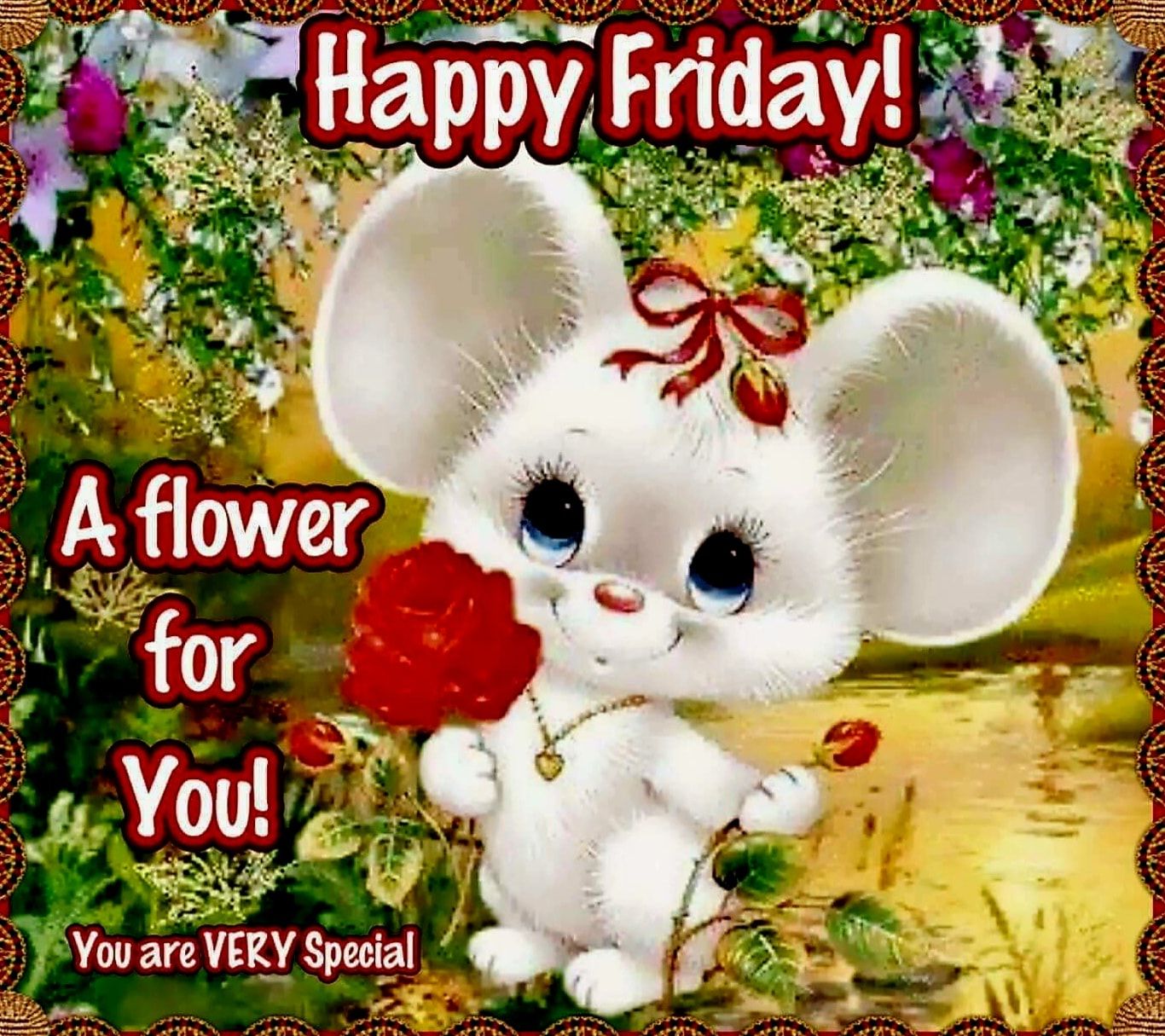 A Flower For You! Happy Friday! Pictures, Photos, and Images for ...