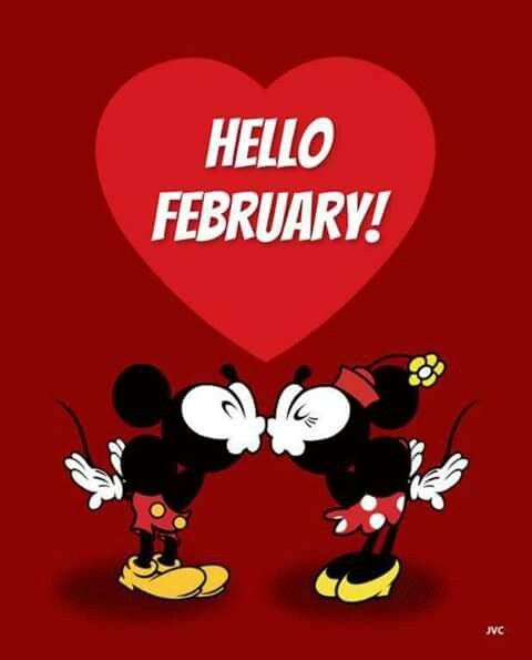 Mickey And Minnie Kissing - Hello February Pictures, Photos, and Images ...
