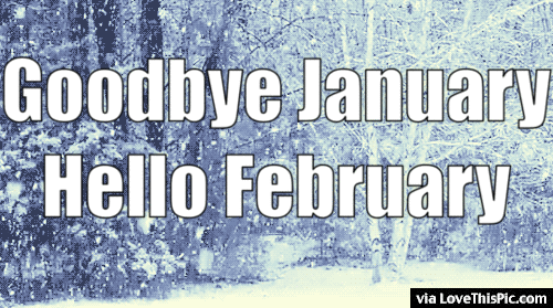 Falling Snow - Goodbye January & Hello February Gif Pictures, Photos ...