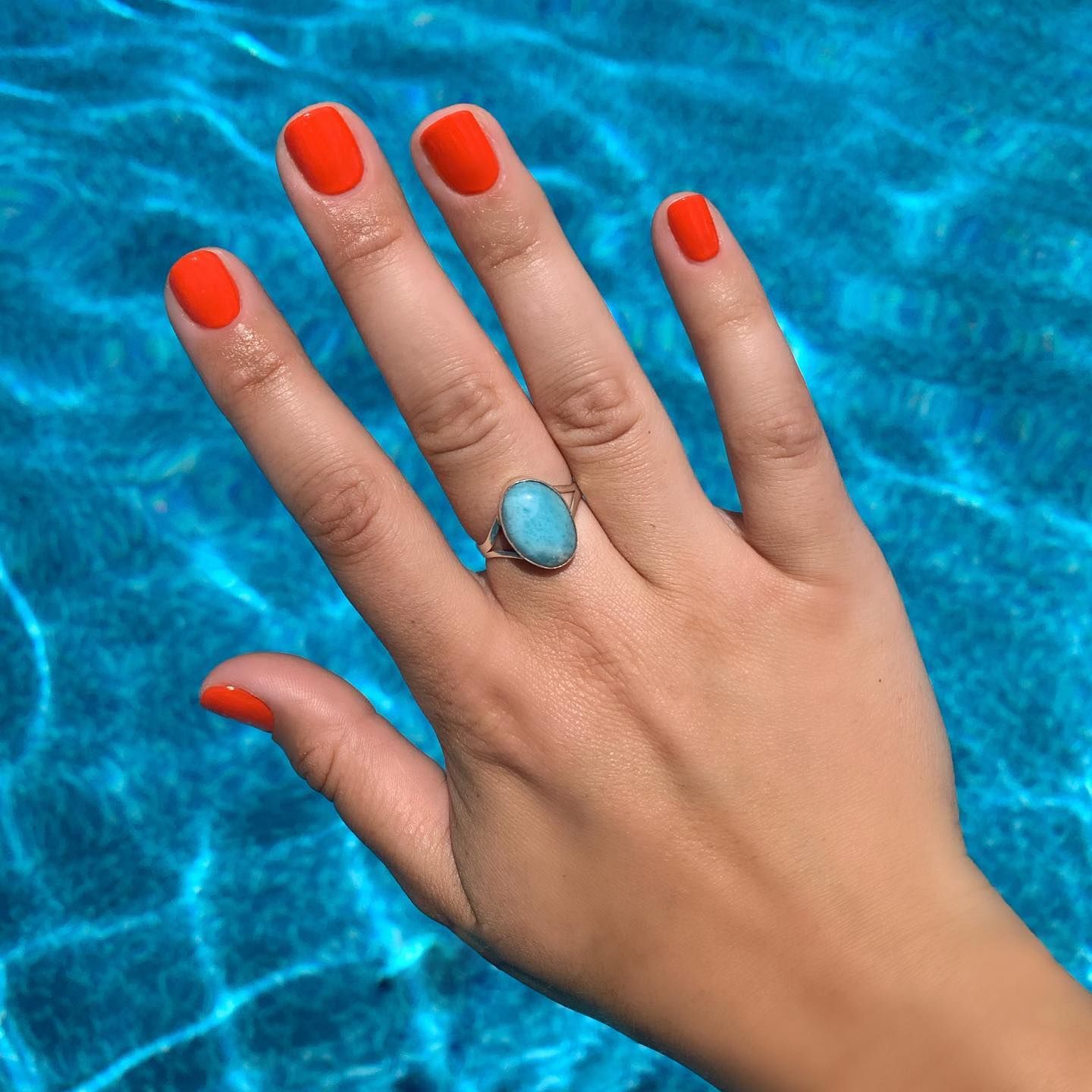 Hot Orange Short Nails Pictures, Photos, and Images for Facebook ...