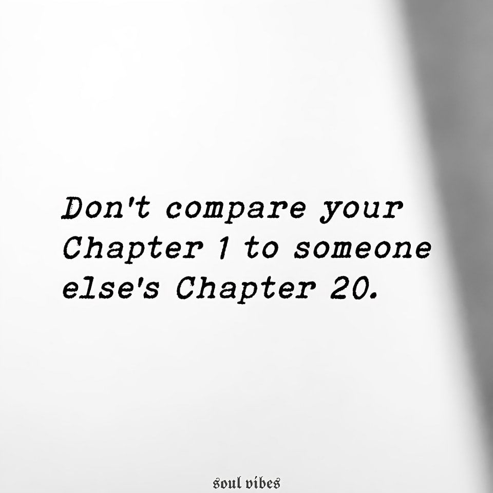 Don't Compare You Chapter 1 To Someone Else's Chapter 20. Pictures ...