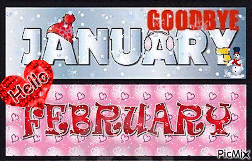 Bye January And Hello February Gif Pictures, Photos, and Images for ...