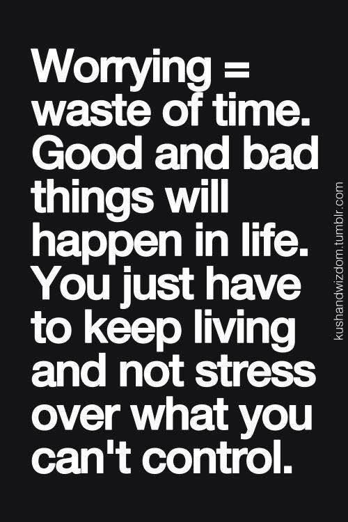 Worrying = Waste Of Time. Pictures, Photos, and Images for Facebook ...