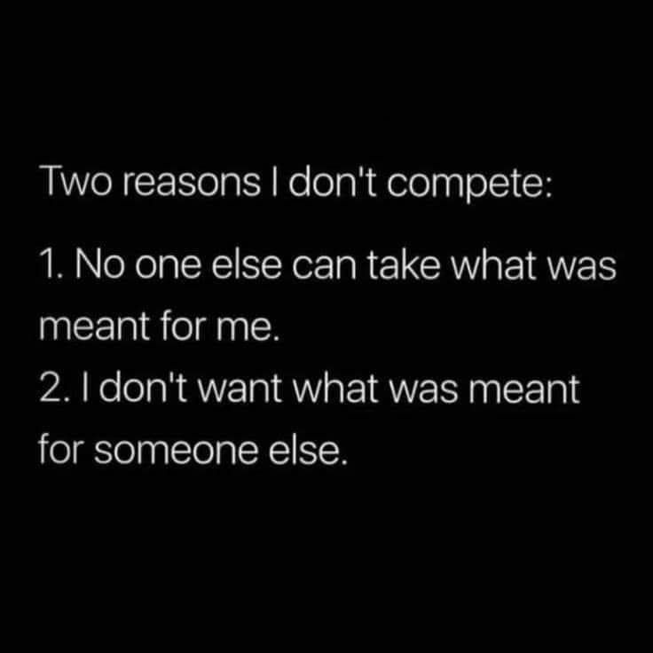 Two Reasons I Don't Compete. Pictures, Photos, and Images for Facebook ...