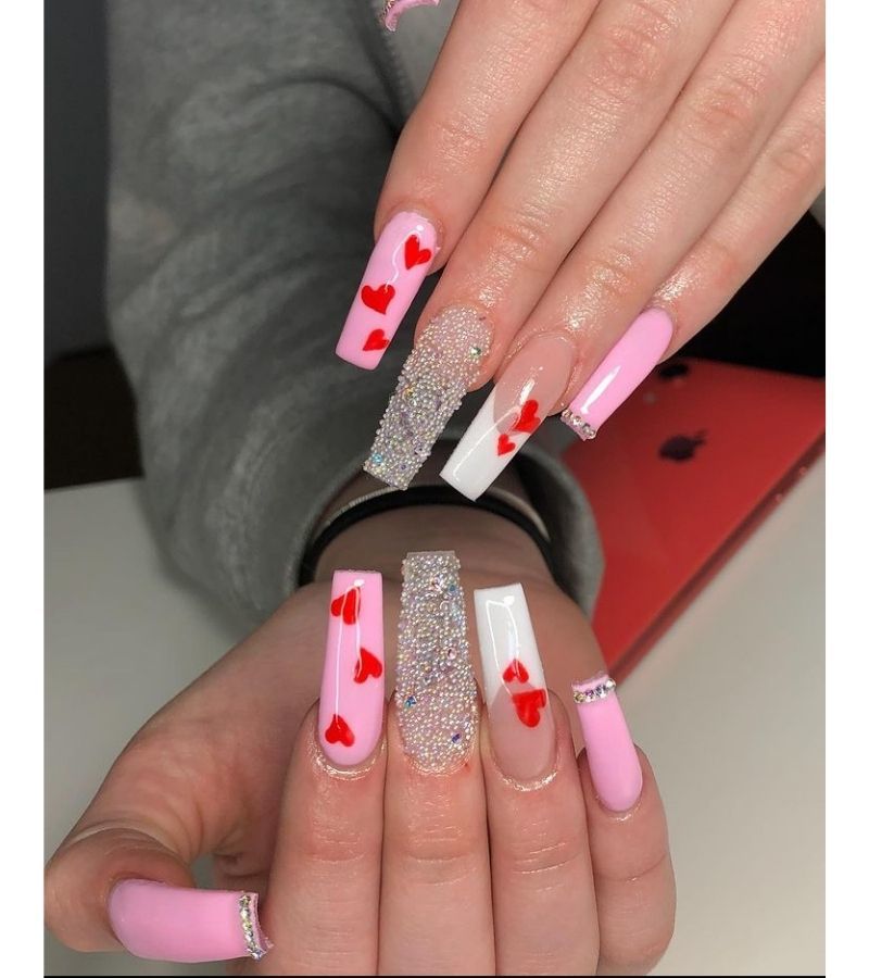 Valentine's Nails Pictures, Photos, and Images for Facebook, Tumblr ...