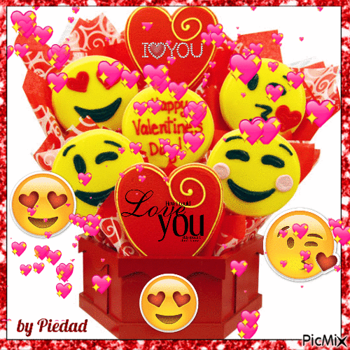 Emoji I Love You Valentine's Day Gif Pictures, Photos, and Images for ...