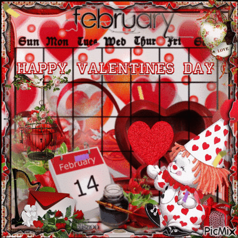 Valentine's Calendar For February Pictures, Photos, and Images for ...