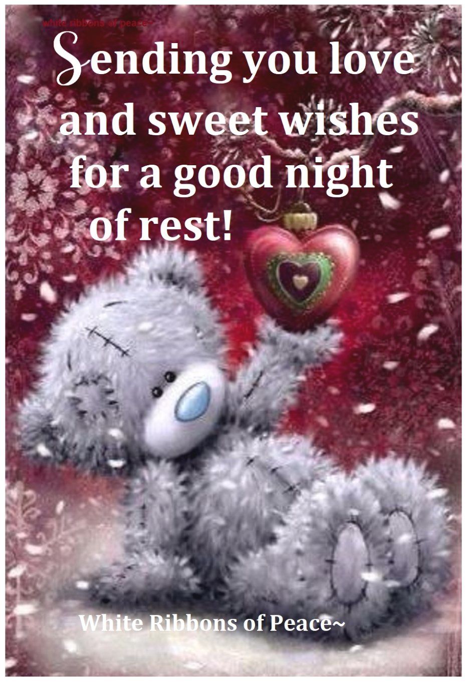 Sending You Love And Sweet Wishes For A Good Night Of Rest! Pictures ...