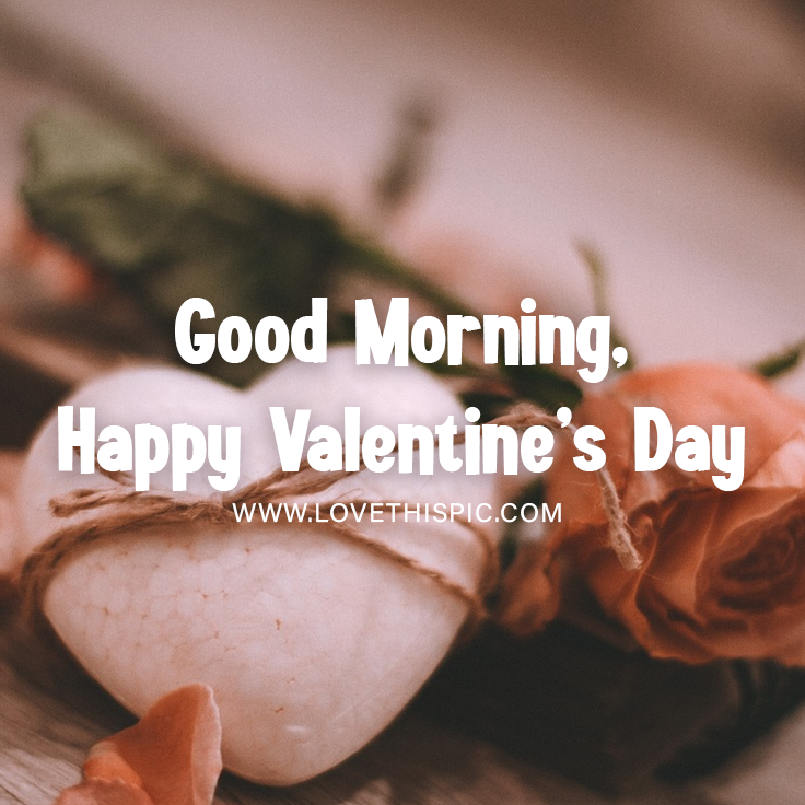 Good Morning, Happy Valentine's Day Pictures, Photos, and Images for ...