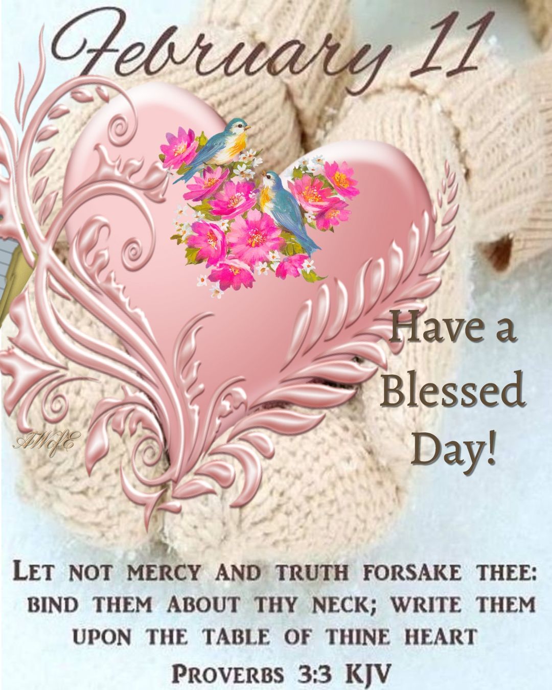 Let Not Mercy And Truth Forsake Thee: Bind Them About Thy Neck; Write ...