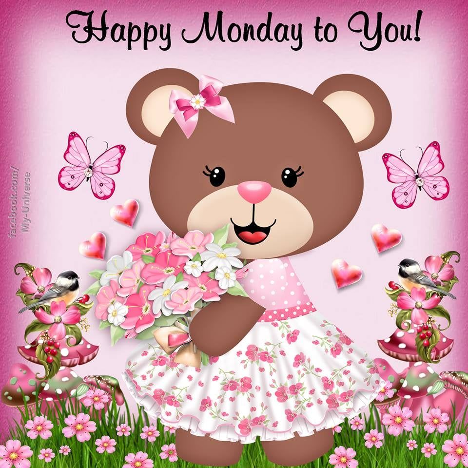 Cute Happy Monday Greeting Pictures, Photos, and Images for Facebook ...