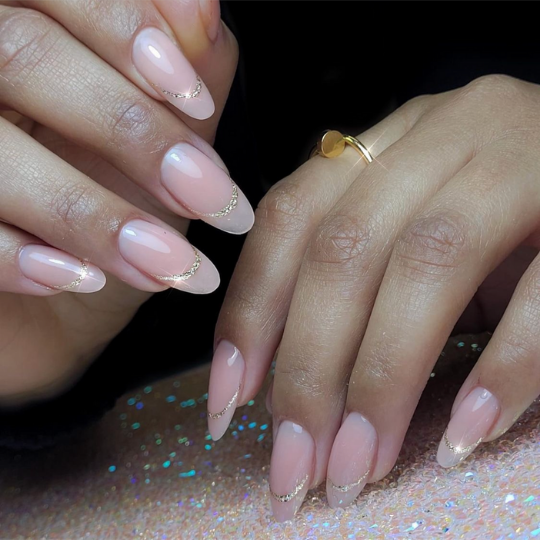 Classy Nails With Gold Shimmer Pictures, Photos, and Images for ...