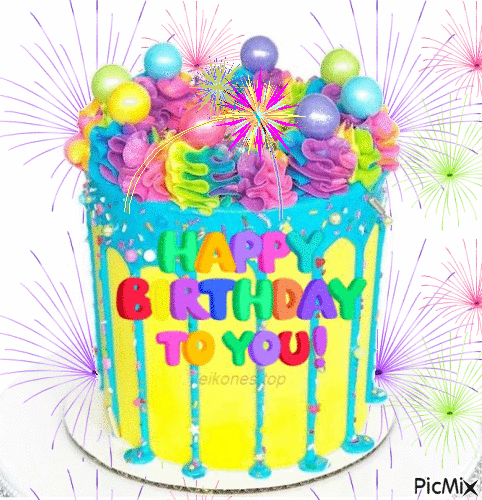 Happy Birthday To You Animated Gif