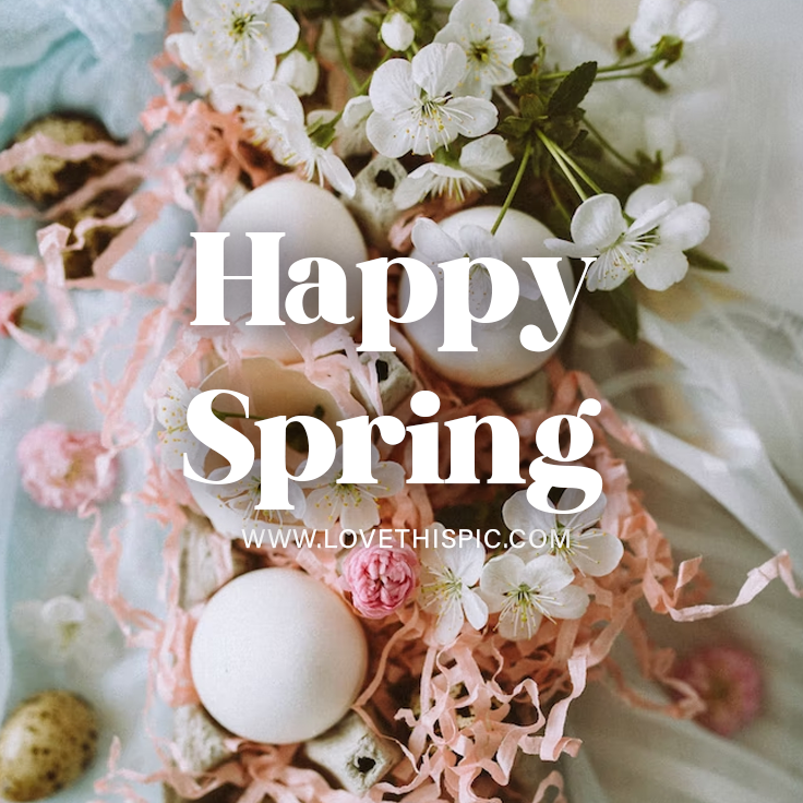 Happy Spring Pictures, Photos, and Images for Facebook, Tumblr ...