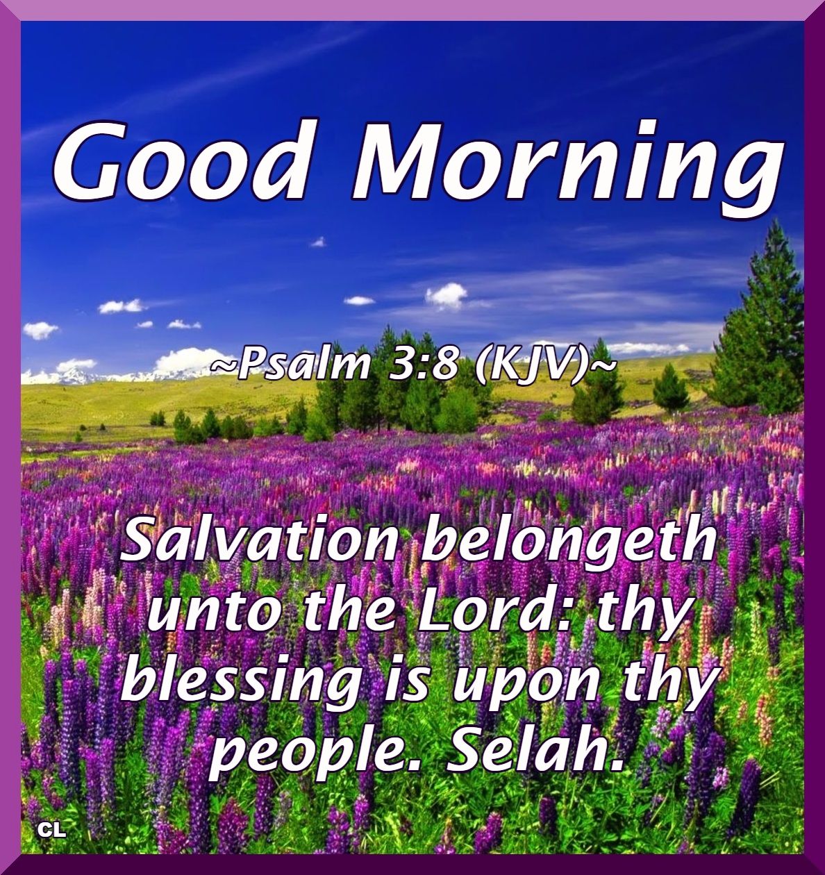 Psalm 3:8 Good Morning Scripture Pictures, Photos, and Images for ...