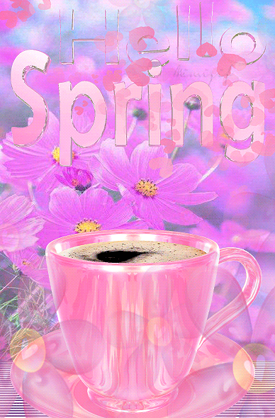 Hello Spring Coffee Gif Pictures, Photos, and Images for Facebook ...