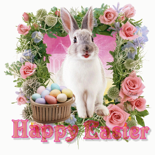 Happy Easter White Rabbit Gif Pictures, Photos, and Images for Facebook ...