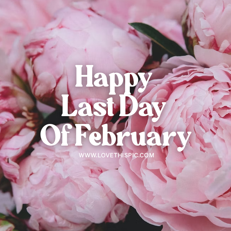 Pink Peonies - Happy Last Day Of February Pictures, Photos, and Images ...
