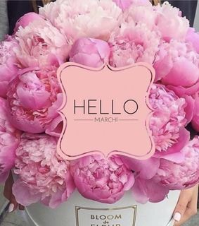Hello March Peonies Pictures, Photos, and Images for Facebook, Tumblr ...