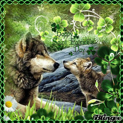 Vintage Wolves - Happy Saint Patrick's Day Pictures, Photos, and Images ...