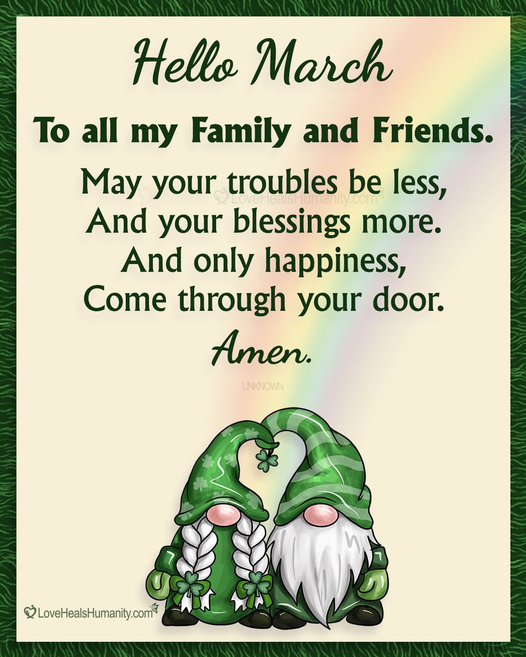 Hello March To All My Family And Friends Pictures, Photos, and Images ...