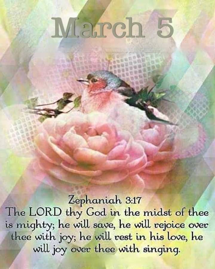 The Lord Thy God In The Midst Of Thee Is Mighty; He Will Save, He Will ...