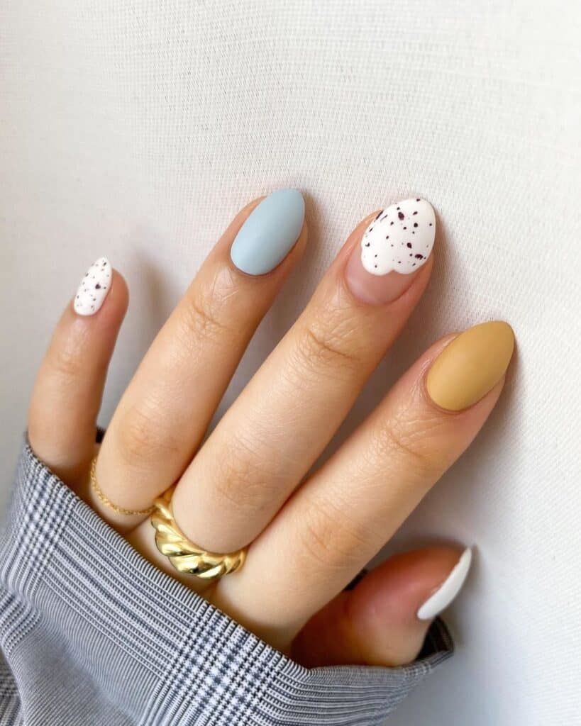 Short Matte Easter Nails Pictures, Photos, and Images for Facebook ...
